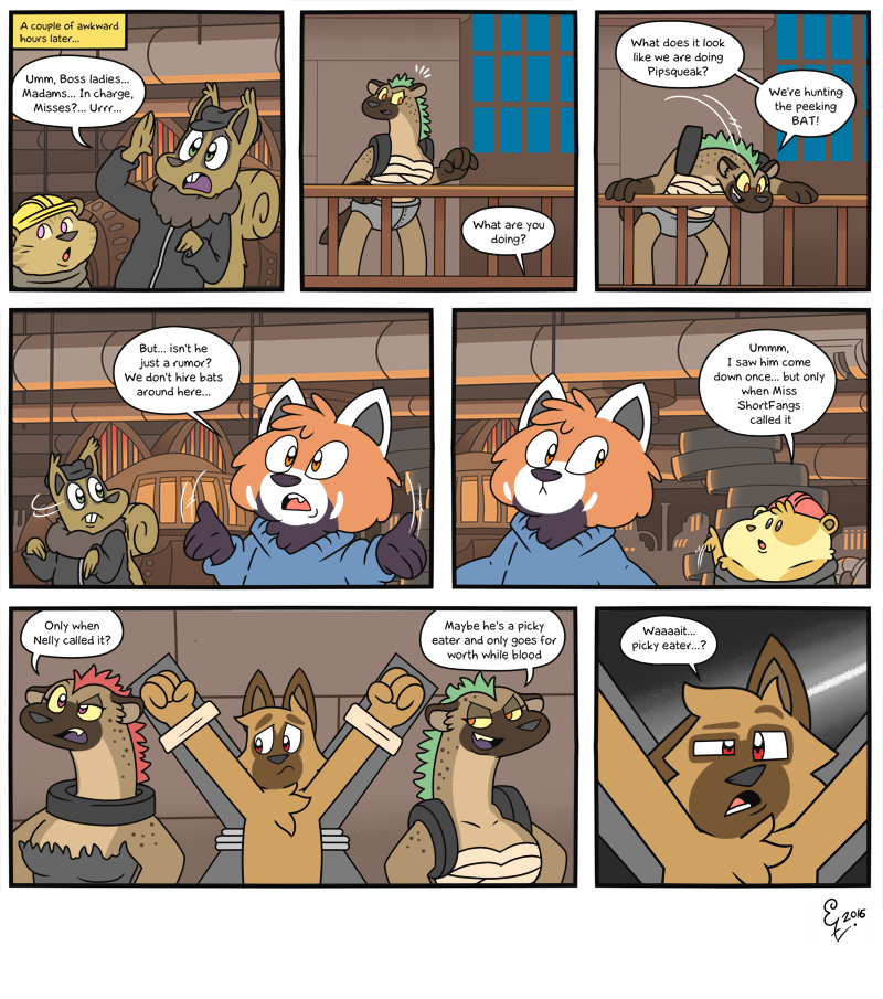 Comic 398 – Picky eater – Foxy Flavored Cookie